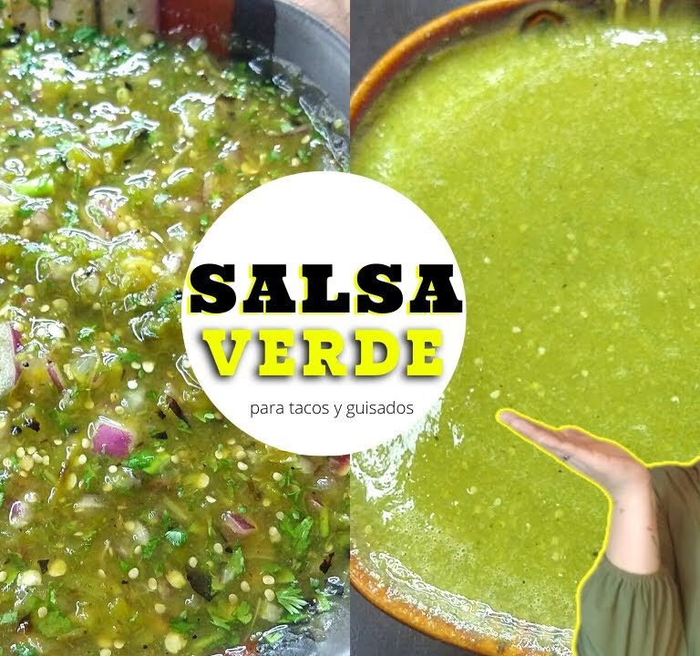 ¡Recetas increíblemente fáciles de SALSA VERDE Mexicana para ...