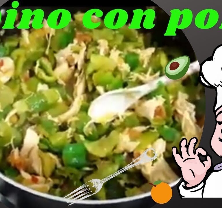 Pepino con pollo deshebrado ( caigas ) Recetas de Cocina fácil y rápido ...