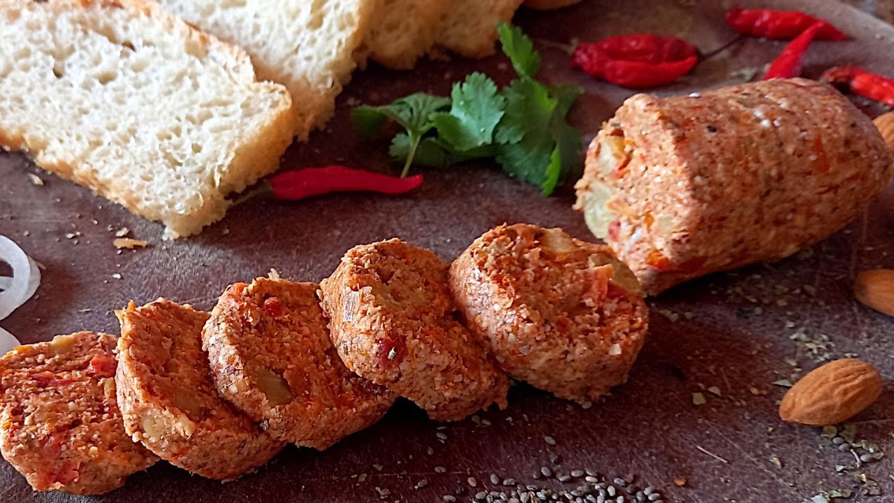 Chorizo Vegano Saludable MUY Rico En PROTEINAS Y OMEGA 3. Receta Con 95 ...