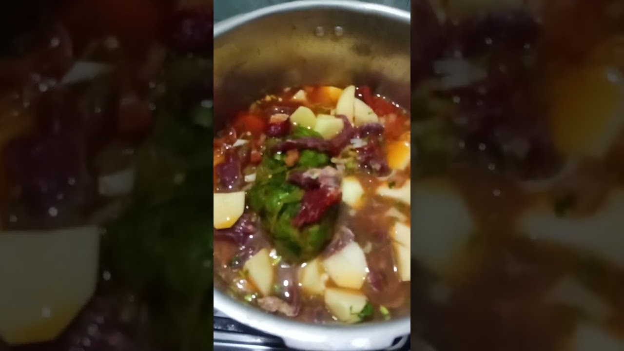 Receta De Sudado De Carne Con Papas Y Pepino | Fácil Y Sa...