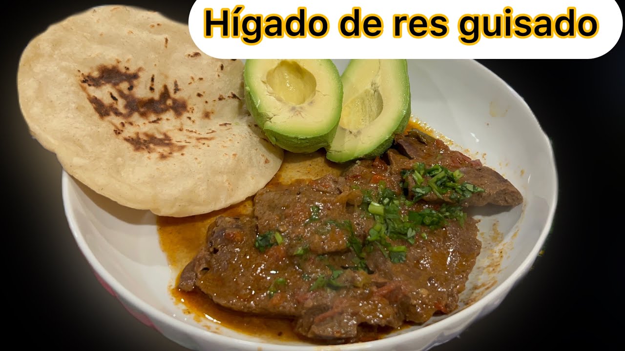 Receta De Hígado De Res Guisado Con Especias | Fácil Y Ri...
