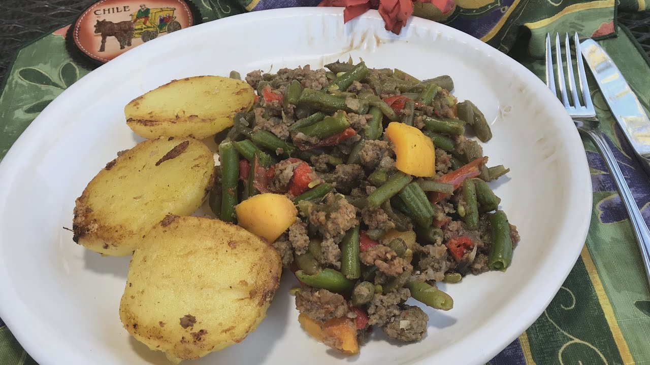 Porotos Verdes Con Zapallo: Guiso Casero Del Jardín A La ...